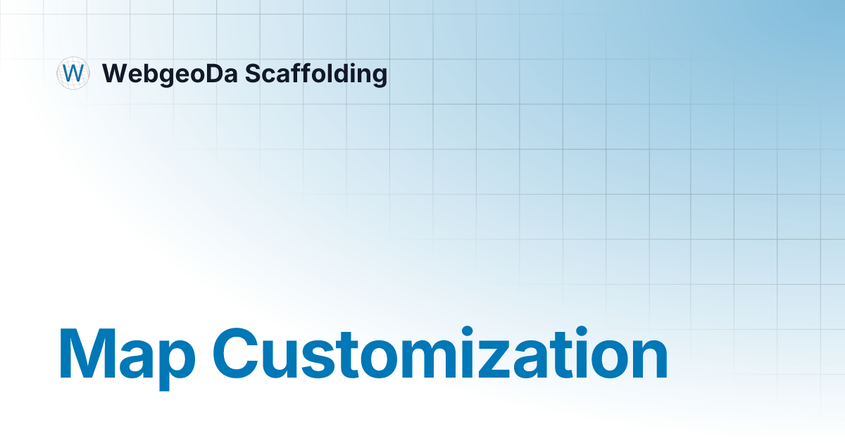Map Customization | main | WebgeoDa Scaffolding